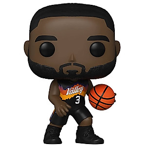 NBA: Suns - Chris Paul (City Edition 2021) Funko Pop! Vinyl Figure (Bundled with Compatible Pop Box Protector Case), Multicolored, 3.75 inches