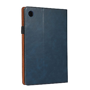 Case for Samsung Galaxy Tab A8 10.5'' 2022 Case SM-X200/X205/X207 Business PU Leather Cover Slim Lightweight Flip Stand Shell & cardholder Full Protective Case for Galaxy Tab A8 10.5 Tablet-Dark Blue