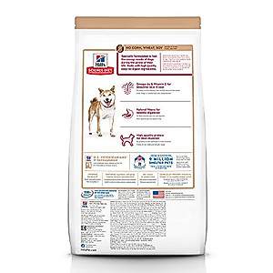 Hill's Science Diet Adult No Corn, Wheat or Soy Dry Dog Food, Chicken Recipe, 30 lb Bag
