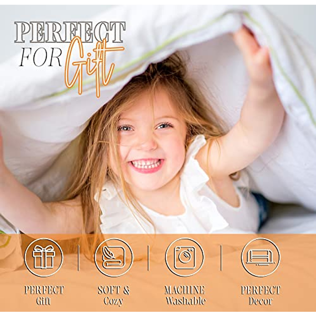 Elegant Comfort Luxury Micro-Sherpa 50" X 60" Ultra Plush Zebra Design Throw/Blanket, (50 x 60)