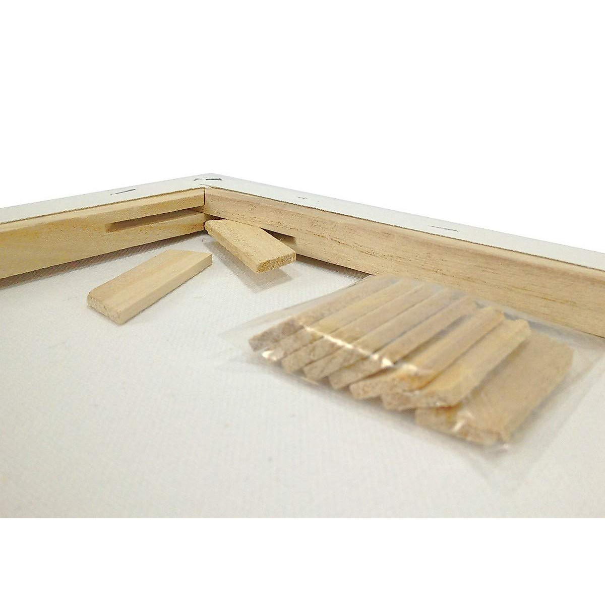 EDM Lot 2 Artist Canvas 8x10 Blank Pre-Stretched Framed Cotton Double Gesso