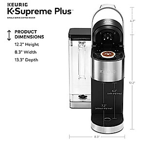 Keurig K-Supreme Plus Coffee Maker with Green Mountain Coffee Roasters Single Origin Collection Variety Pack, 40 Count