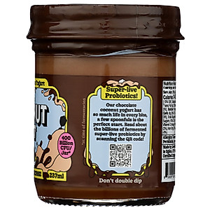 THE COCONUT CULT Organic Chocolate Mousse Coconut Yogurt, 8 OZ