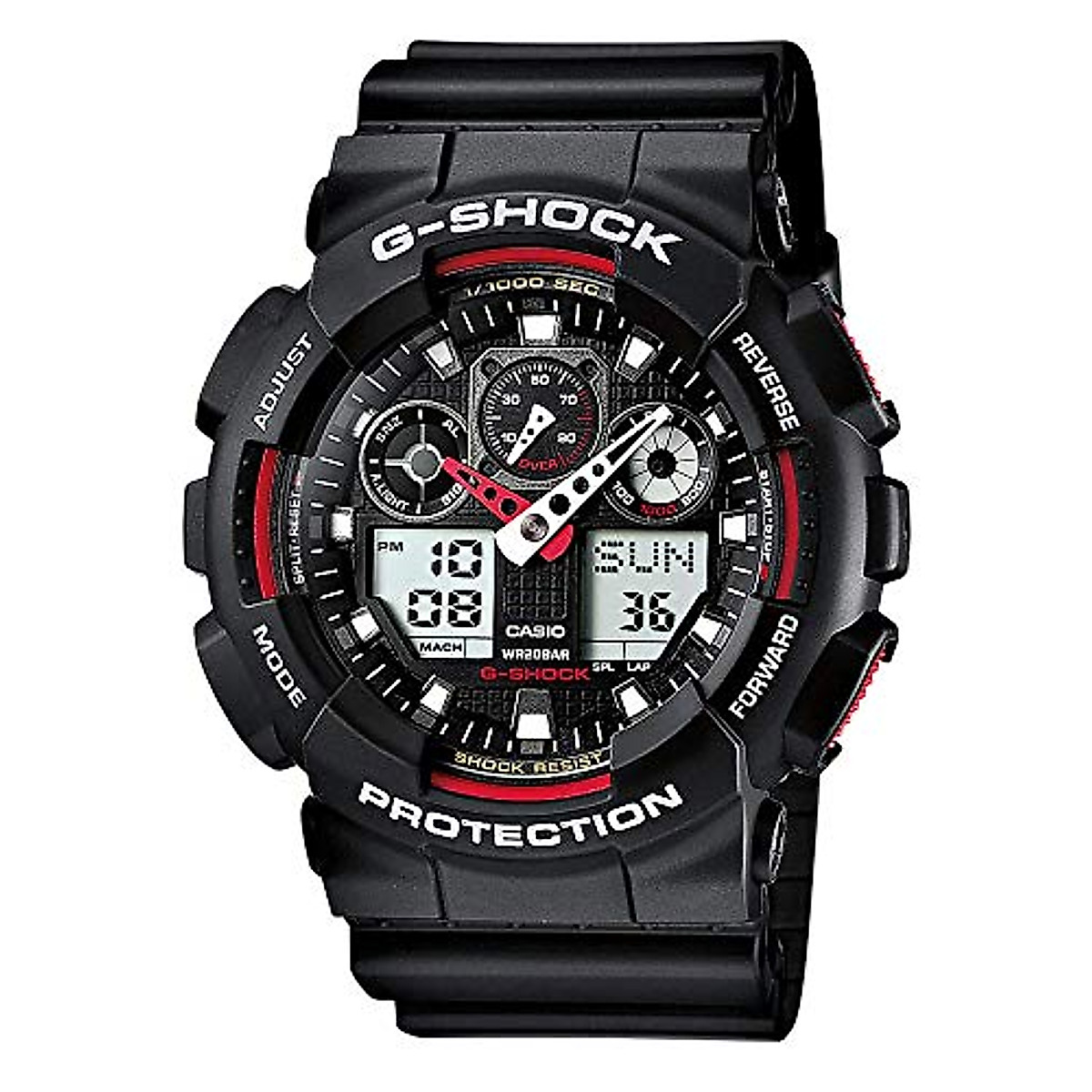 Casio G-Shock Original GA-100-1A4ER Mens Black Watch