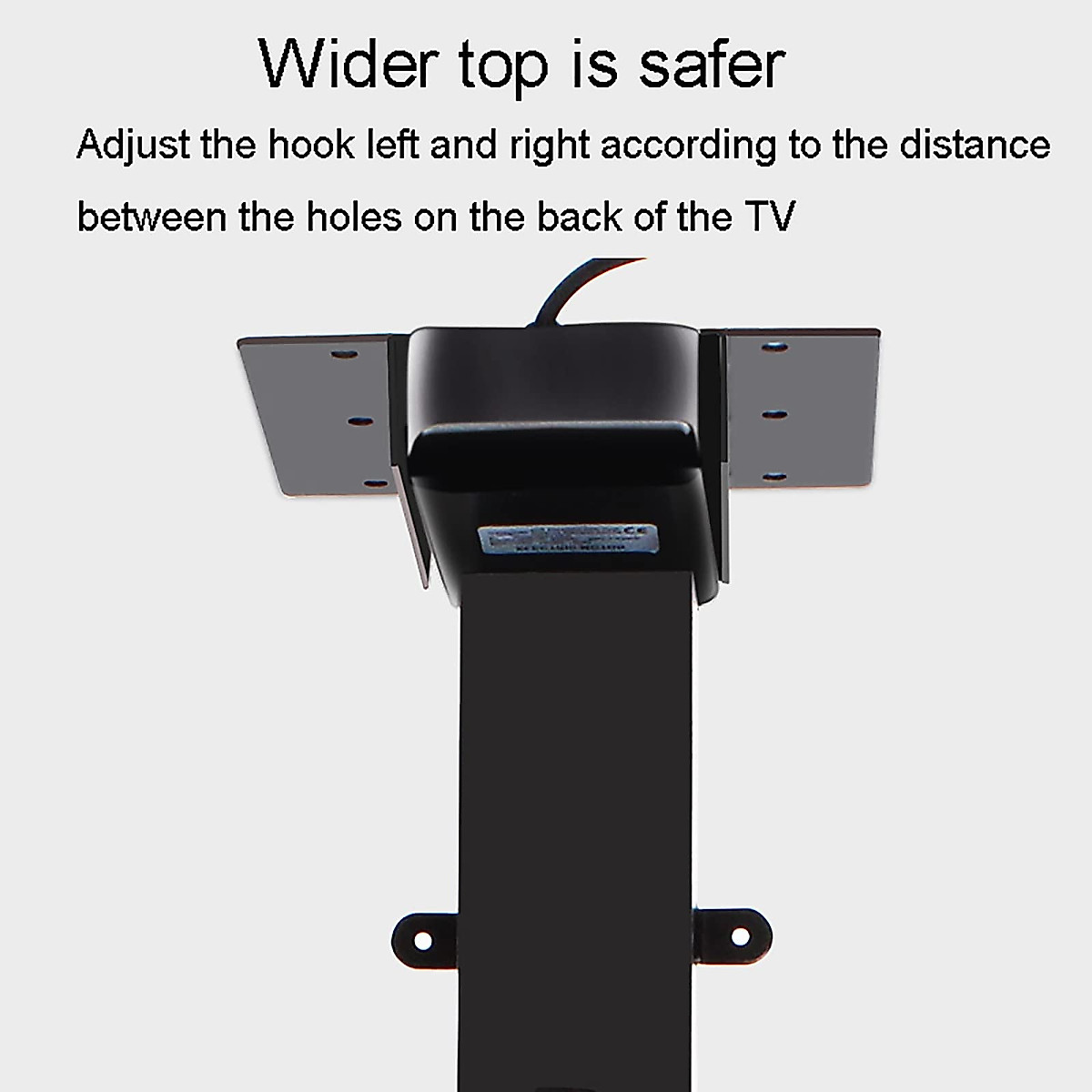 RAJYQODIS Motorized Tv Mount, Tv Motorized Lift with Remote Control and Memory Setting, Vertical and Ceiling Installation Methods, Fits 26-70inch TVs