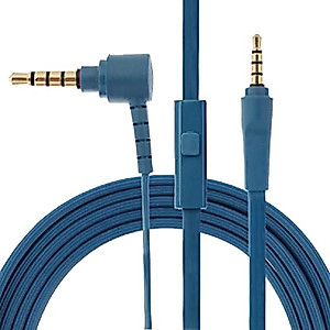 Yuisle 100AAP 100ABN Headphone Cable for 100ABN 100AAP WH-1000XM3 WH-H900N MDR-1A Headphones Replacement Cable Cord Headphones Cable with Microphone