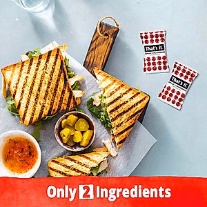 That’s It. Fun Size Fruit Bars Variety Pack(50 Pieces, 10g Each) With Apples + Bananas, Apples + Cranberries, Non-GMO, Paleo and Kosher Friendly, Gluten Free Breakfast Snacks