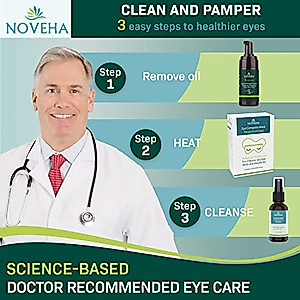 Demodex Eyelid Cleanser Foam | Extra Strength Tea Tree Oil Formula | Daily Face Wash For Eyelash, Demodex, MGD, Stye Eyes, Eye Irritations & Skin Dryness, 3.38 fl oz (100ml)