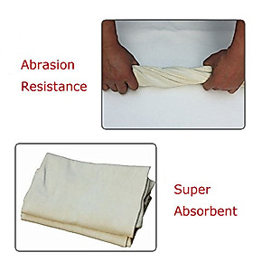 Car Nature Chamois Real Leather Washing Cloth Cleaning Towel Wipes Clean Cham H88 (40X70cm)