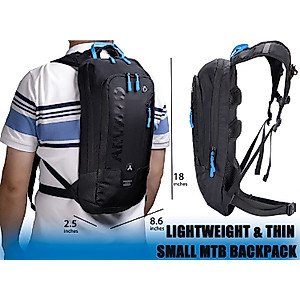 Arvano Bike Backpack Small Mountain Biking Daypack Cycling Hiking Bicycle Skiing Mtb Pack 6l