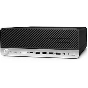 HP Business Desktop ProDesk 600 G5 Desktop Computer - Intel Core i7 9th Gen i7-9700 3 GHz - 8 GB RAM DDR4 SDRAM - 256 GB SSD - Small Form Factor (Renewed)