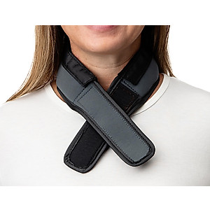 FlexiFreeze Cooling Collar - Neck Cooling Ice Wrap, Charcoal