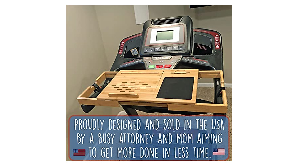 Work While You Walk: SmartFitness Universal Treadmill Desk