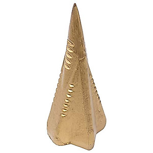 Kinswood Wood Splitting Wedge, Diamond Shape Log Wood Wedge, Wood Splitter Wedge Tool, 4 lbs