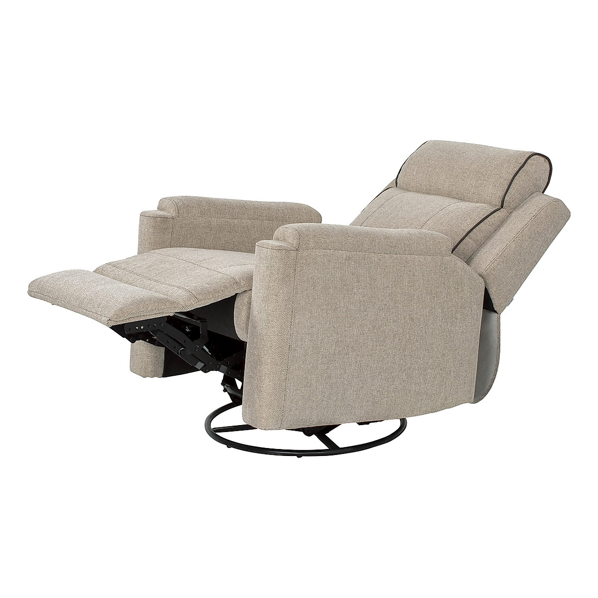 Thomas Payne® RV Swivel Glide Recliner - Norlina – Luxurious, Comfortable RV Recliner – Easy-to-Clean PolyHyde® Vinyl Fabric – High-Density Foam Interior for Extra Comfort – 2020129856