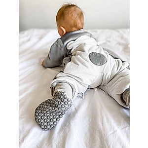 babystudio Premium Sleep Sack with Feet (POLAR BEAR, 0-6 Months) (Polar Bear, Medium (6-18M))