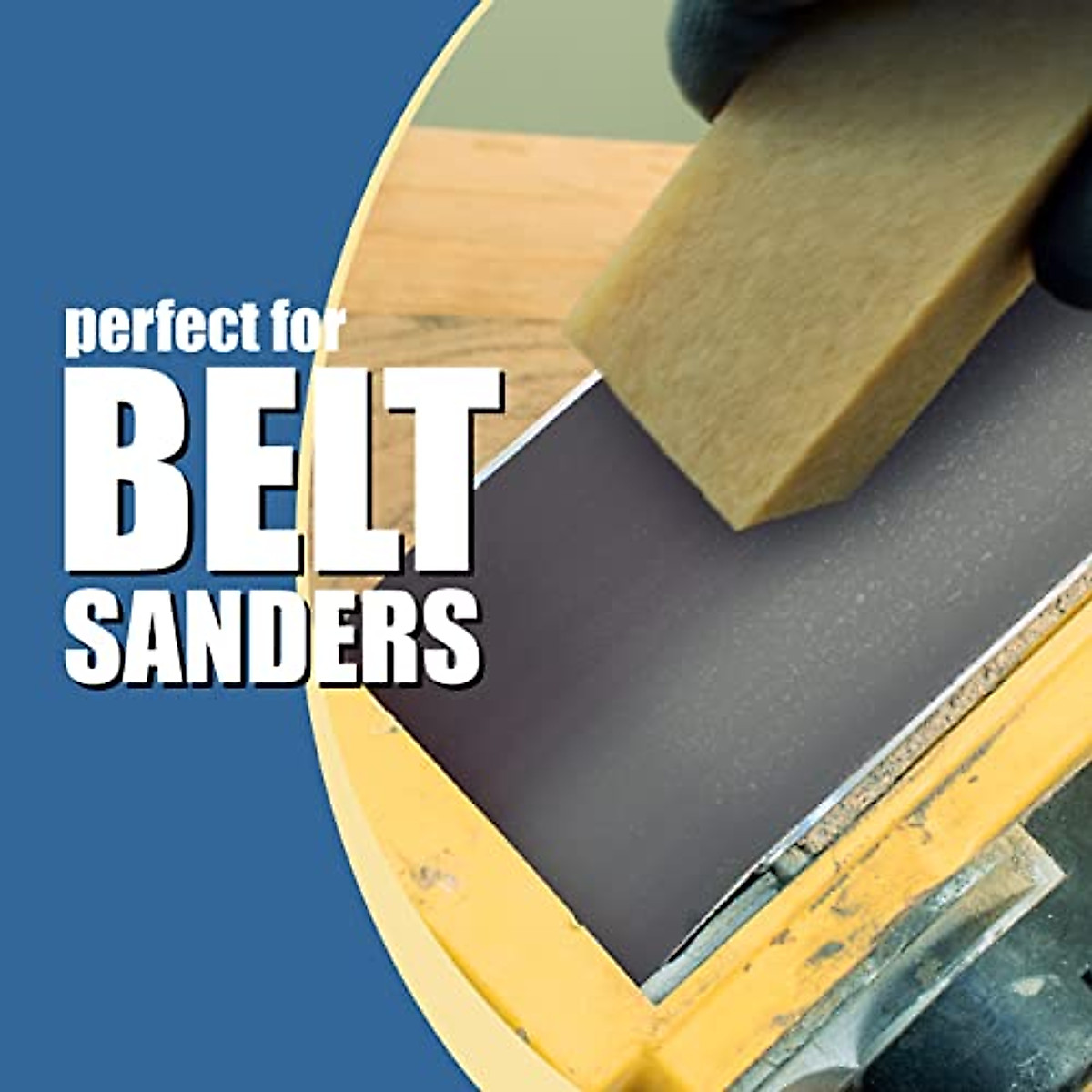 Cleaning Eraser Stick Small 1-1/2” x 1-1/2" x 7-7/8" Made from Natural Rubber for Removing Dust and Build up from Abrasive Belts • Sanding Discs • Drum Sanders • Grip Tape and Skateboard Grip Surfaces