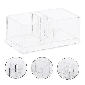 Alipis 1 PC Acrylic tea bag box drawer for desk makeup drawer desk drawer Table Sundries Organiser tea storage organizer tea bag holder multipurpose storage case novel storage container