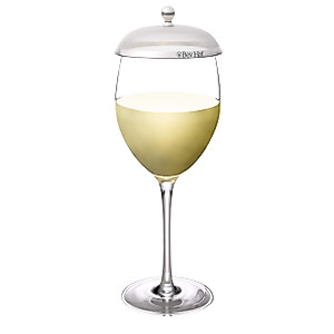 BevHat Stainless Steel Wine Glass Cover (Pack of 2). Keep The Bugs Out of Your Drinks. For Coffee Mugs, Tea Cups, Water Glasses. Wine Accessories to Protect Your Beverage Outside.