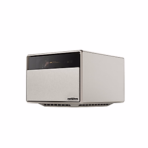 XGIMI Elfin Mini Projector, Ultra Compact 1080P Portable Projector 4K Input Supported for Movies & Gaming, Android TV 10.0, 800 ANSI Lumens, HDR 10, Harman Kardon Speakers, Auto Keystone, Auto Focus