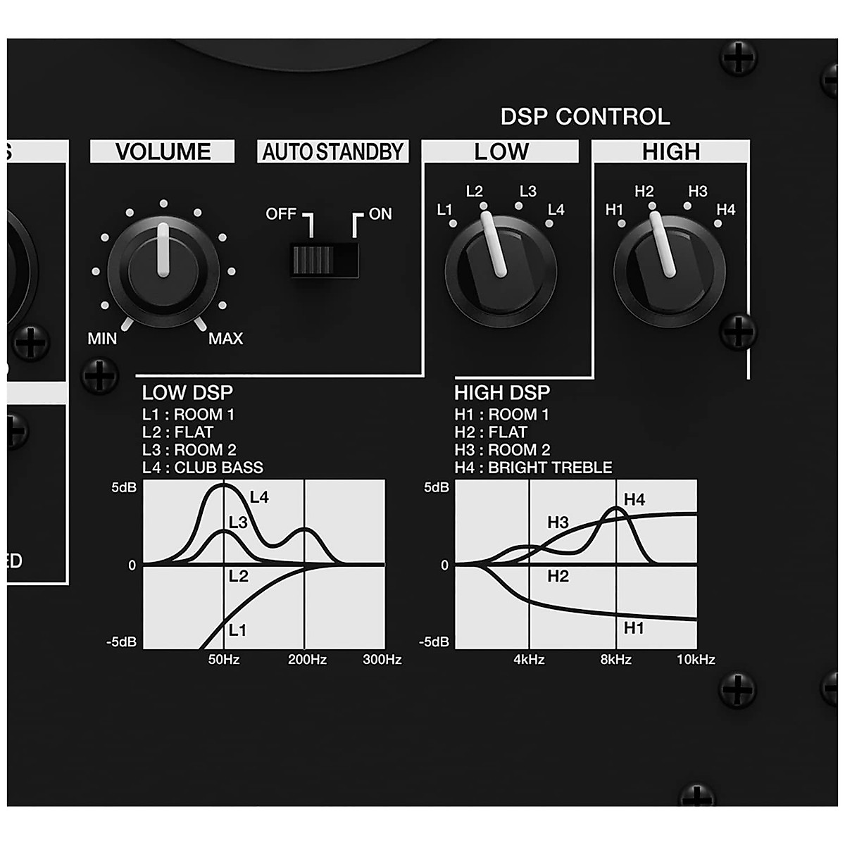 Pioneer DJ VM-50 5.25-inch Active Monitor Speaker - Black