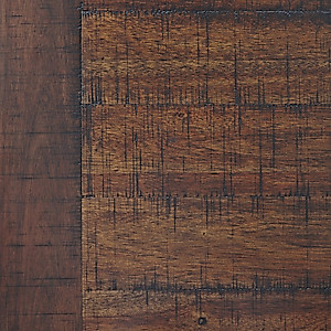 Signature Design by Ashley Baldridge Rustic Home Office Desk, Distressed Brown