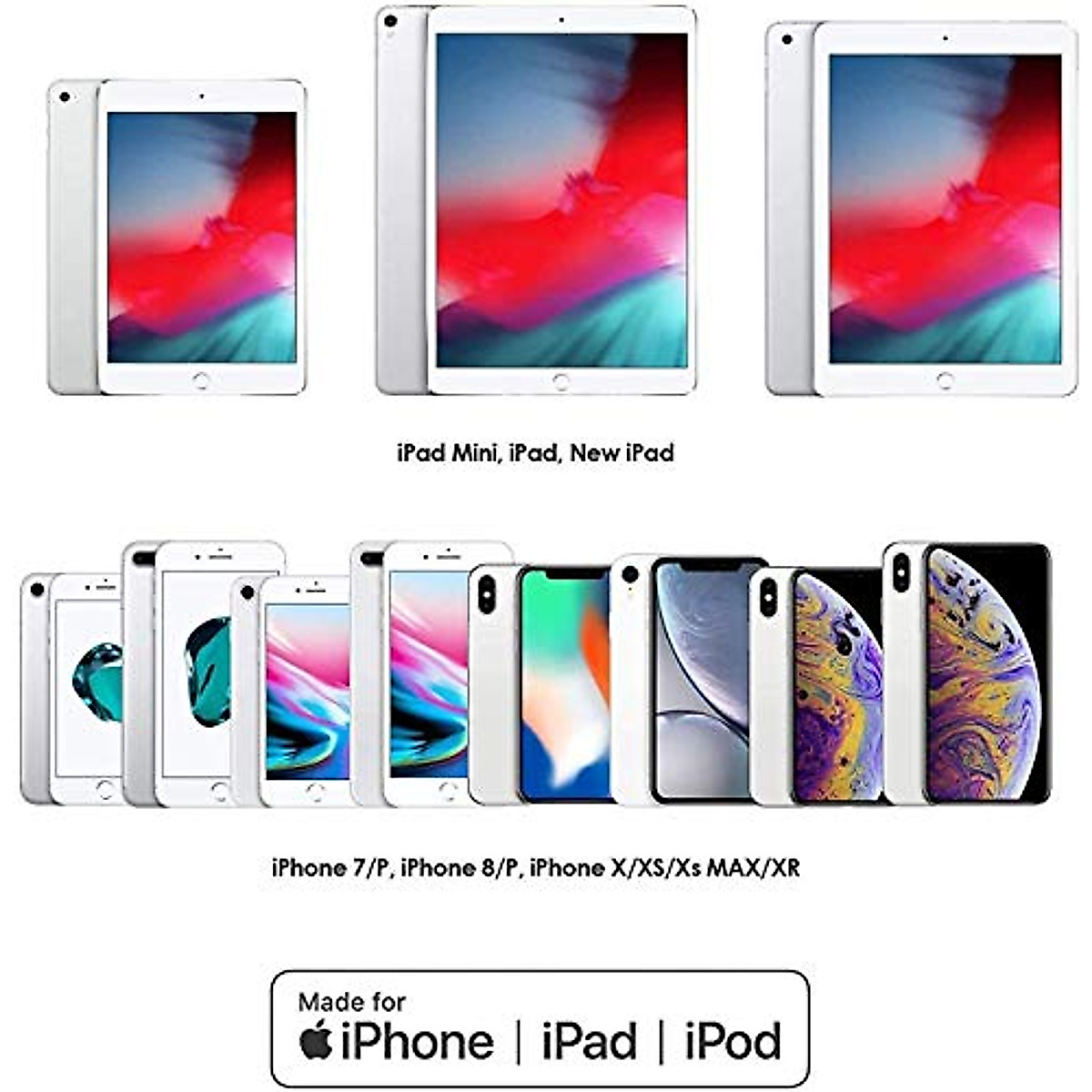 [Apple MFi Certified] 2 Pack for iPhone Headphone Jack Adapter Lightning to 3.5mm Headphone Aux Audio Adapter for iPhone Dongle Cable Compatible with iPhone 14 13 12 11 Xs MAX XR X 8 7 iPad iPod