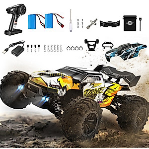 Limodgo Brushless RC Car for Adults 43 MPH, 4WD High Speed All Terrain RC Truck, high Speed Rc Cars for Adults, 50 Minute Run Time, 1:16 Off-Road Drift Monster Truck Hobby Rc Cars