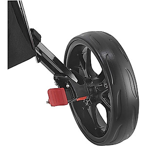 Caddytek CaddyLite 11.5 V3 3 Wheel Golf Push Cart - SuperLite Deluxe, Lightweight, Easy To Fold Caddy Cart Pushcart , Silver , 53.5 x 27 x 45"