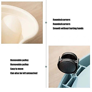 Wgwioo Stackable Planter Vertical Garden, Multi-Layer Combined Resin Three-Dimensional Flower Pot, Indoor/Outdoor Gardening Tower, Vertical Planter,B