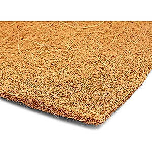 Farmlyn Creek 4-Pack Coco Fiber Substrate Mats for Small Pets, Natural Coir (12x20 in)