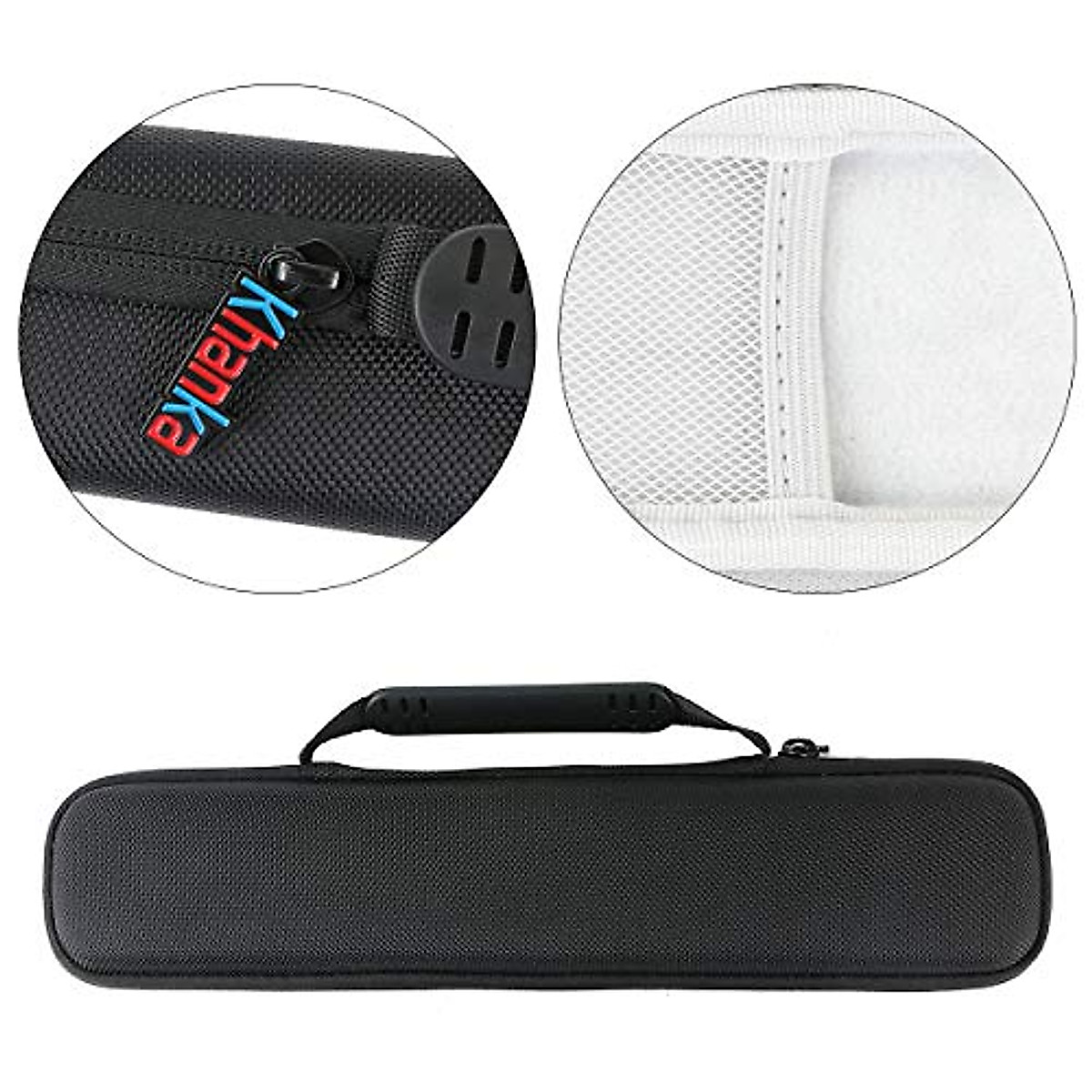 Khanka Hard Travel Case Replacement for Brother DS-640 / DS-740D / DS-720D Compact Mobile Document Scanner, Case Only