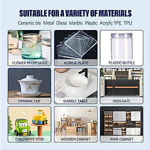 Glass Glue 20g,Glue for Acrylic,for bonding Between Glass and Glass,Glass and Other Material.Instant Super Glue for Glass,Acrylic,Crystal,DIY Craft,Mirror,Window,Glass Product