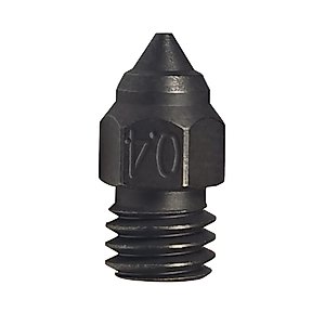 High Temperature Hardened Steel CR6 SE MK Nozzle 0.4mm Compatible with Creality Ender 3 S1 Sprite Extruder Pro /Ender3 V2 / Pro/Neo Series, CR-6 MAX Ender 5 Plus CR10 / Neptune 3 Pro 3D Printer