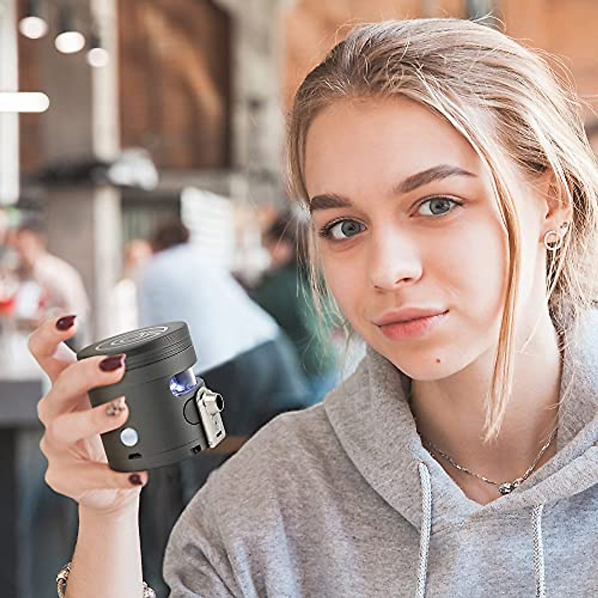 Tectonic9 MANUAL Grinder AUTOMATIC Dispenser Large 2.5" Aluminum Alloy