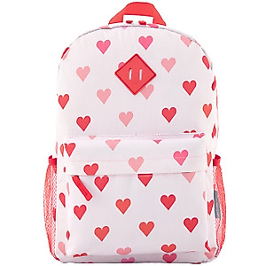 Travelers Club Kids' 5 Piece Luggage Travel Set, Hearts