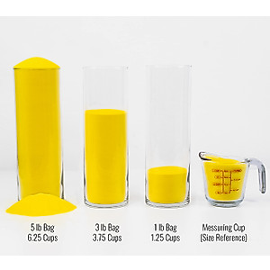 Just Artifacts Craft and Decorative Colored Wedding Unity Sand (1lb, White)