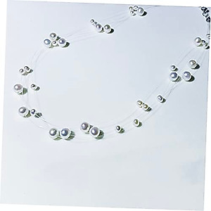 CLISPEED 2 Sets Nylon Fishing line Aluminum Parts Clear monofilament Thread Nylon Fishing Thread monofilament Fishing line Fishing Strap Nylon Wire Fishing Supplies Monocular White Conduit