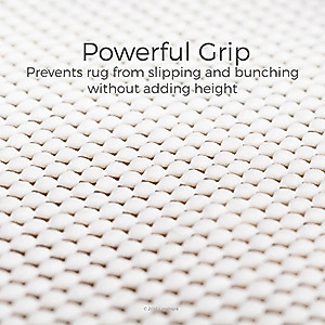 Linenspa Ultra Grip Non Slip Rug Pad - Heavy Duty Area Rug Gripper for Any Floor Surface - 8 x 10 Feet