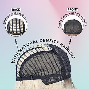 MORTICIA Short Straight Fillp out Green Bob holiday and vacations Costume Cosplay Wig with Purple Scarf