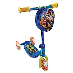 PlayWheels Paw Patrol 3-Wheel Scooter w/Light Up Wheels, Chase