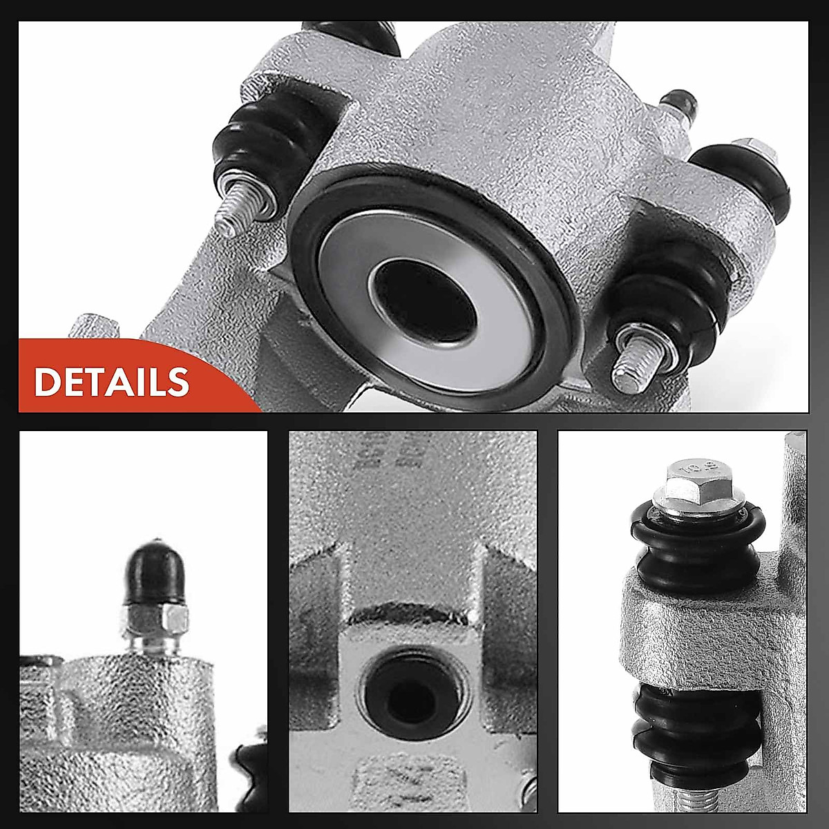 A-Premium Rear Disc Brake Caliper Assembly Compatible with Select Ford and Lincoln Models - Expedition 97-02, For F-150 97-03, For F-250 97-07, Lobo 01-04, Blackwood 02-03, Navigator 98-02, Town Car