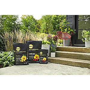 Miracle-Gro Performance Organics All Purpose Container Mix, 16 qt. - Organic, All Natural Plant Soil - Feed for up to 3 Months - All-Purpose Formula for Vegetables, Flowers and Herbs