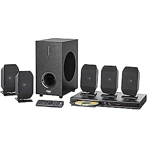Naxa Electronics ND-864 5.1 Channel High-Powered Home Theater DVD & Karaoke Speaker System
