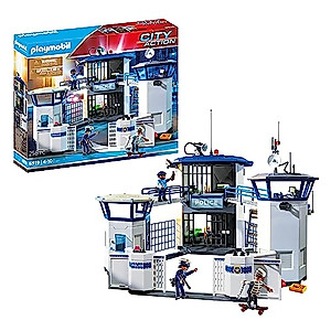 Playmobil Police Command Center with Prison
