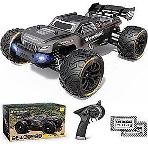 HAIBOXING 1:18 Scale RC Car 18868 36km/h High Speed 4X4 Off-Road Remote Control Truck, Waterproof Electric RC Cars All Terrain Toy Truck for Kid and Adults Two Batteries Supply 40 Mins Playtime