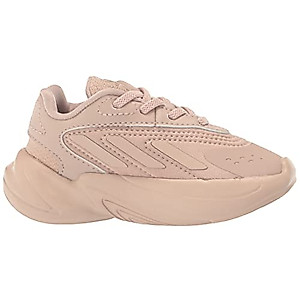 adidas Kids Ozelia Sneaker, Wonder Taupe/Wonder Taupe/Wonder Taupe (Elastic), 7 US Unisex Toddler