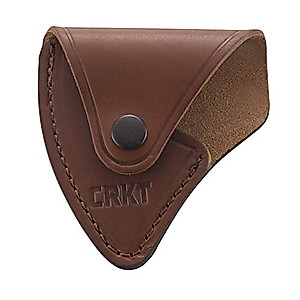 CRKT T-Hawk Leather Sheath Mask for use with Woods Chogan, Kangee & Nobo Tomahawks D2730-1