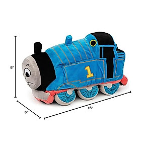 Jay Franco Thomas & Friends Plush Stuffed Toddler Pillow Buddy-Kids Super Soft Polyester Microfiber, 15 inch (Official Mattel Product)