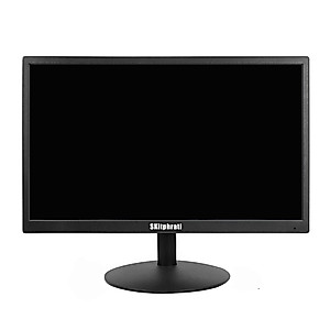 SKitphrati 20" PC Monitor 1600x900 75Hz 5MS HDMI Monitor LED Monitor Viewing Angle 95° (Horizontal) with HDMI VGA Input, 76% sRGB, VESA Wall Mount, TN Panel, Black